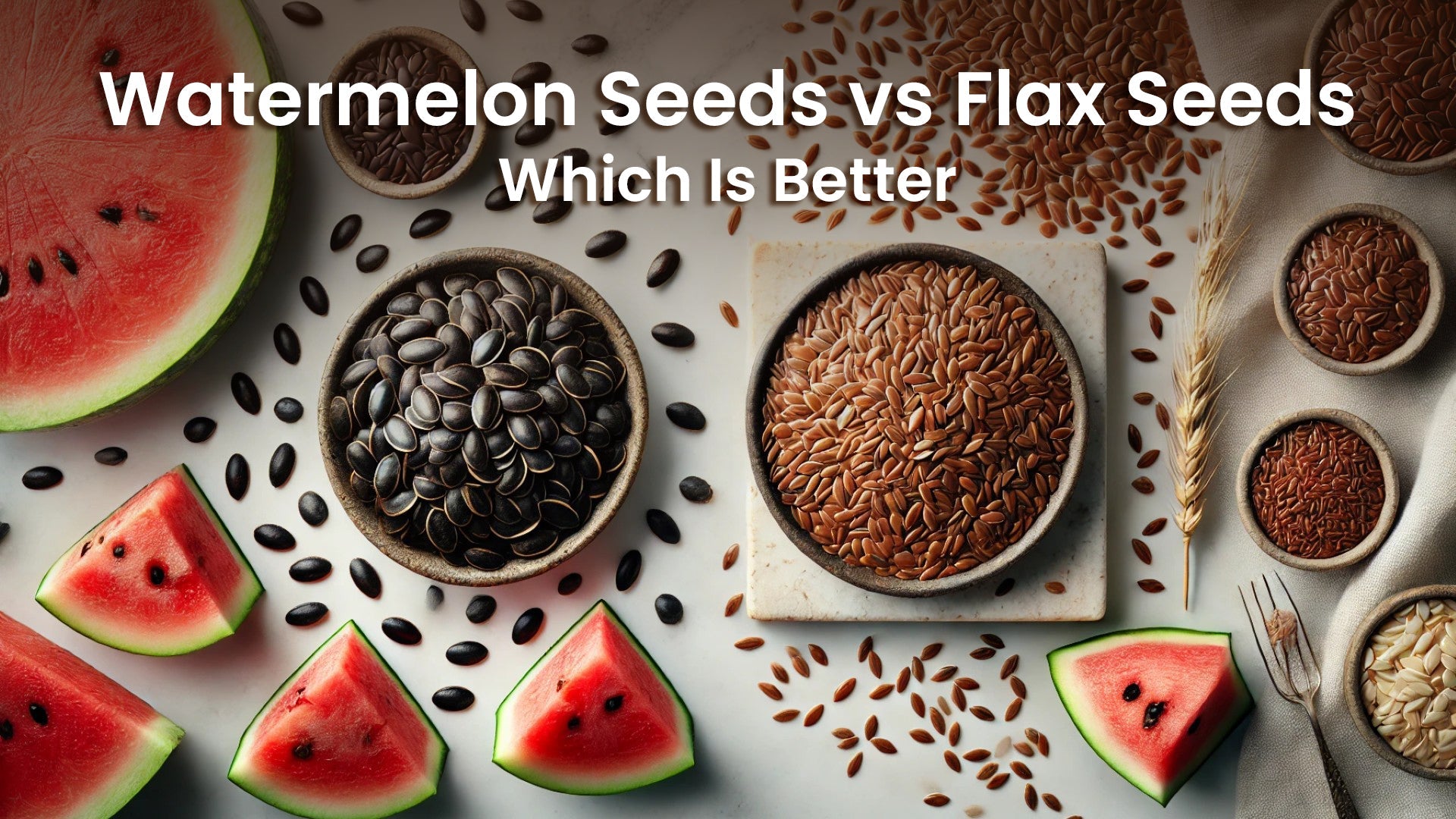 Watermelon Seeds vs Flax Seeds: Which Is Better for Your Health?