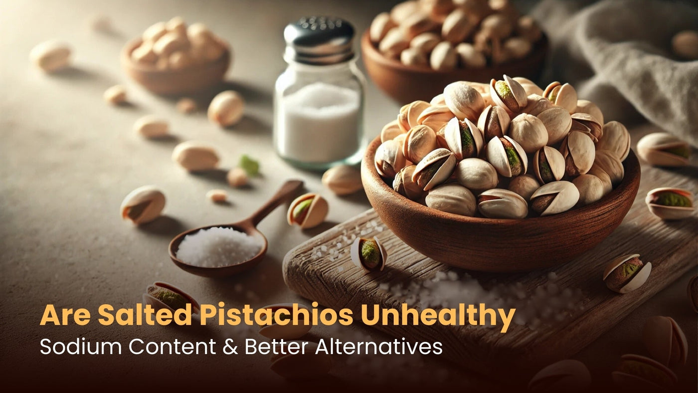 Are Salted Pistachios Unhealthy? Sodium Content & Better Alternatives