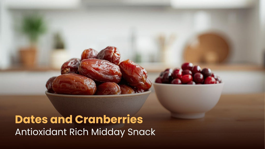Dates and Cranberries: Antioxidant Rich Midday Snack