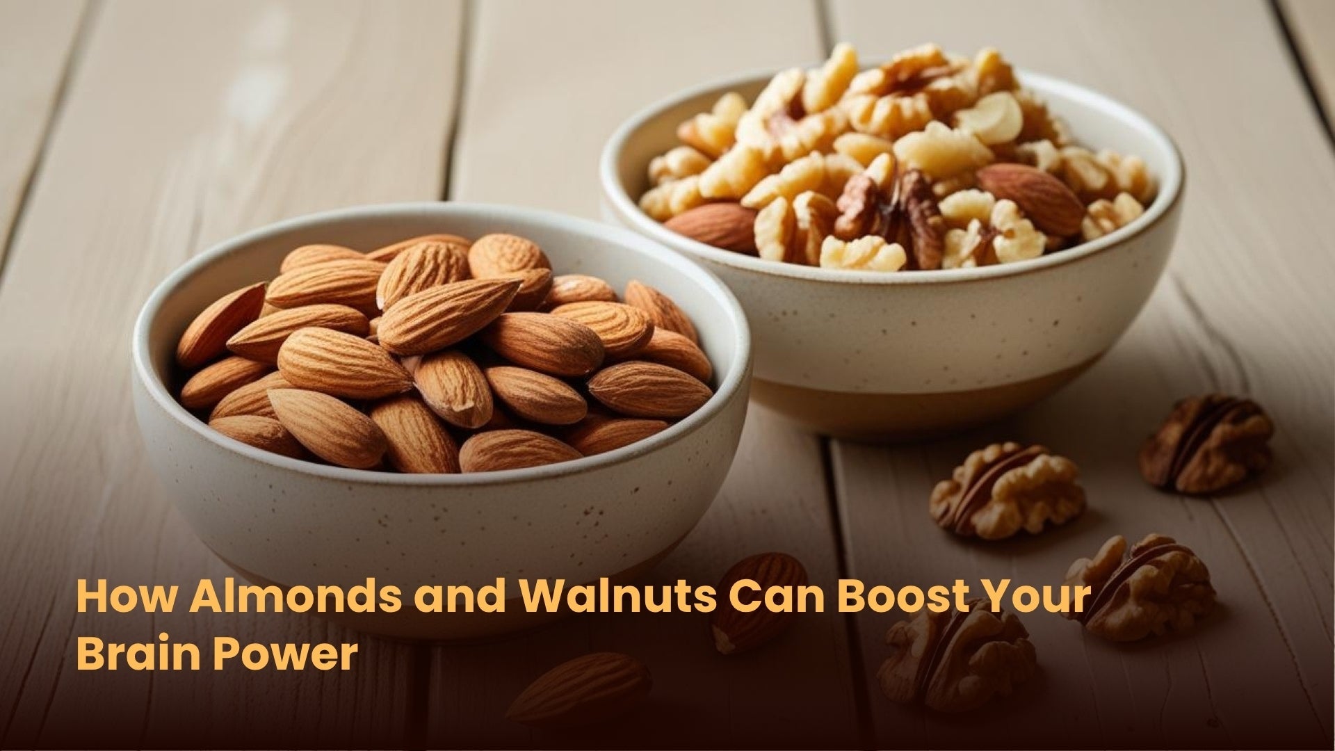 How Almonds and Walnuts Can Boost Your Brain Power