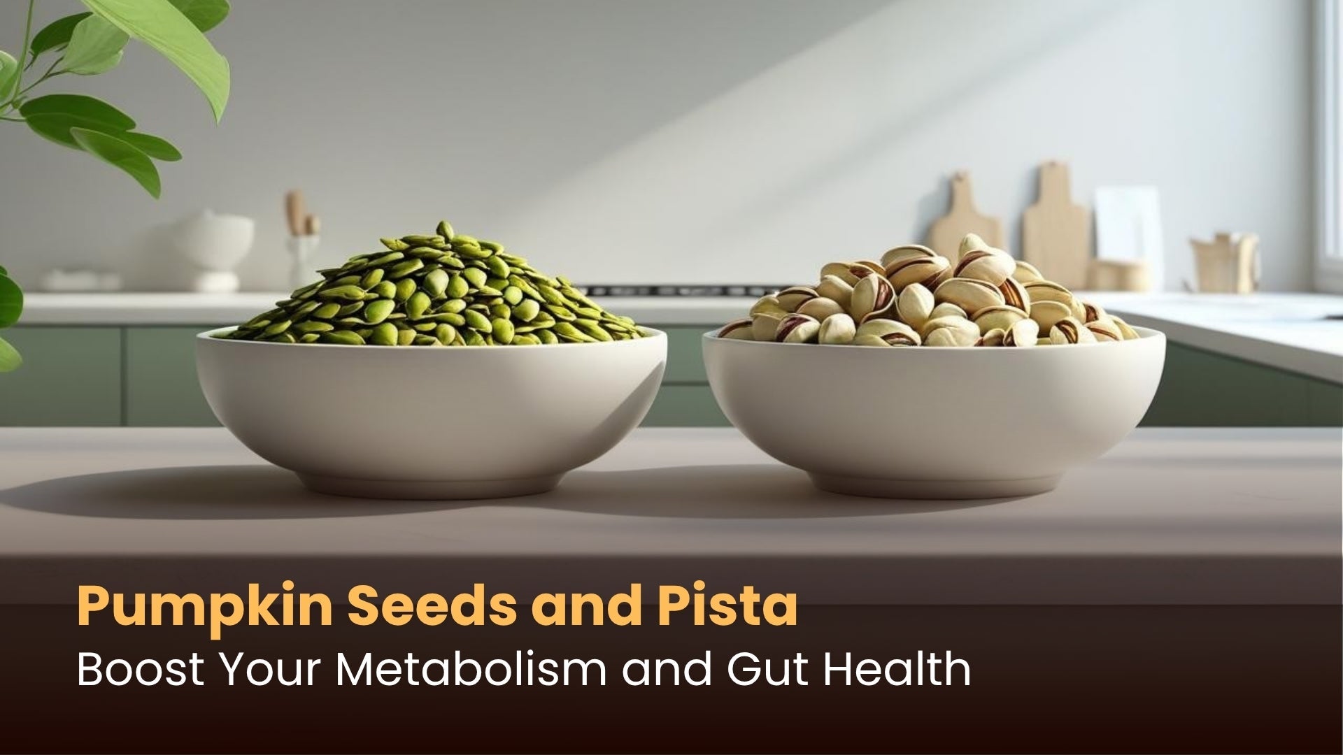 Pumpkin Seeds & Pistachios: Boost Metabolism & Gut Health
