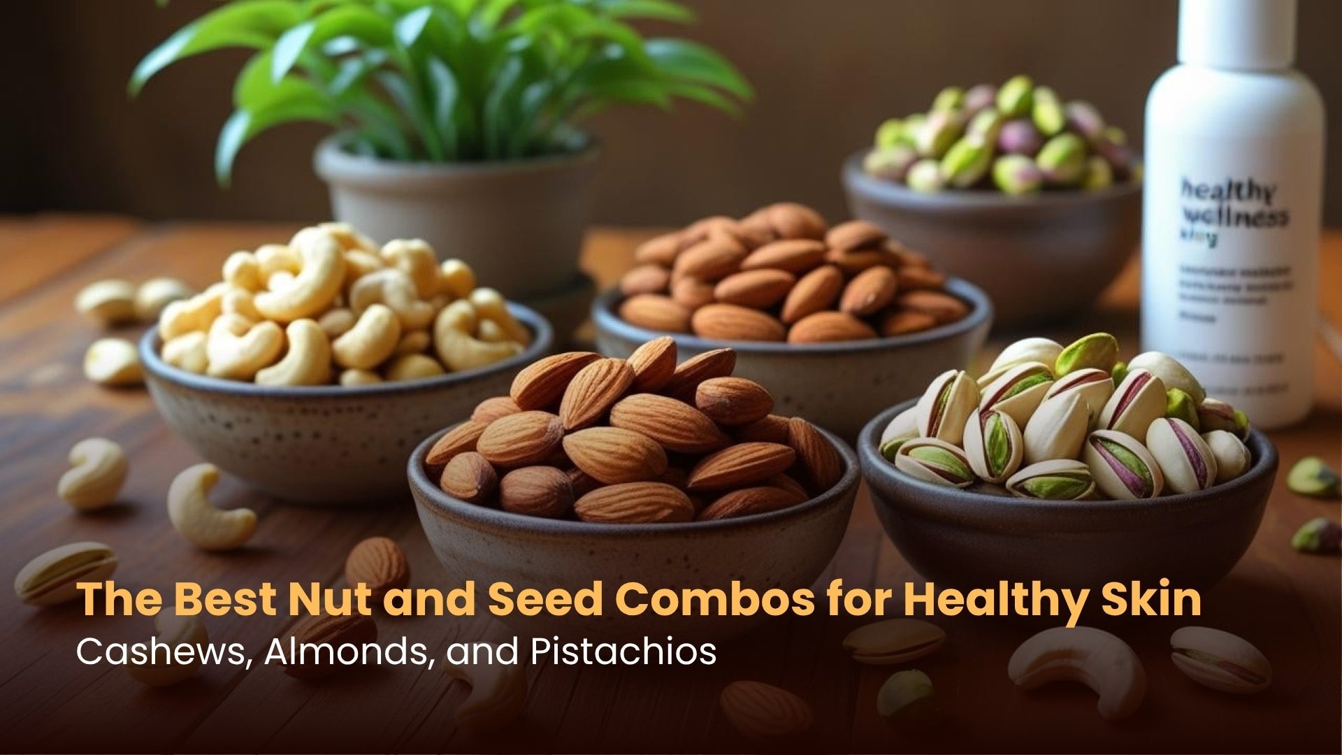 Best Nut & Seed for Healthy Skin: Cashews, Almonds & Pistachios