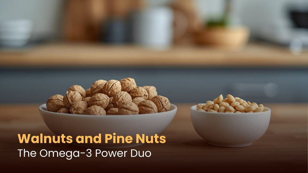 Walnuts and Pine Nuts: Omega-3 Power Duo