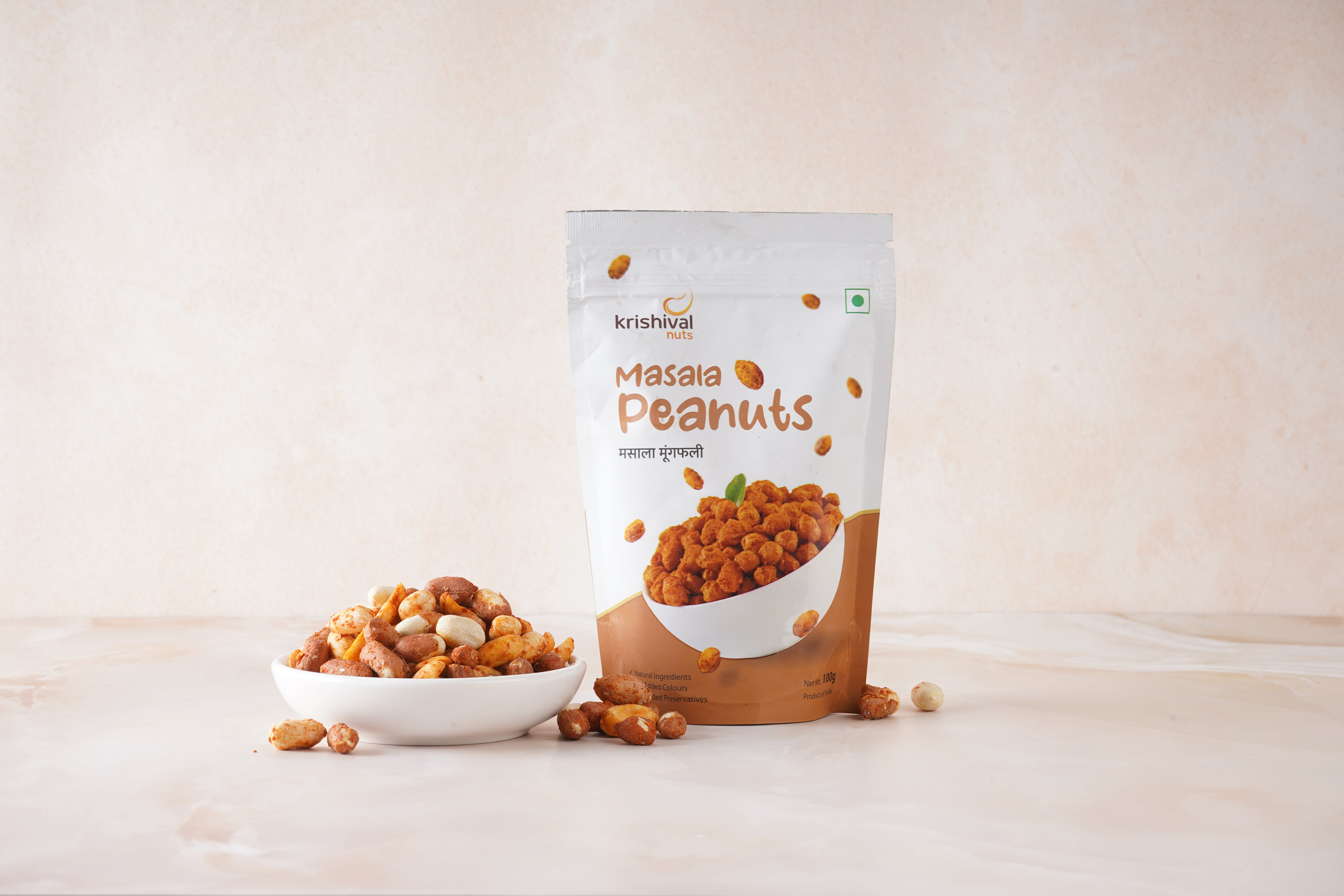 Masala Peanuts: Crunchy, Flavorful Snack - Buy Now | Krishival