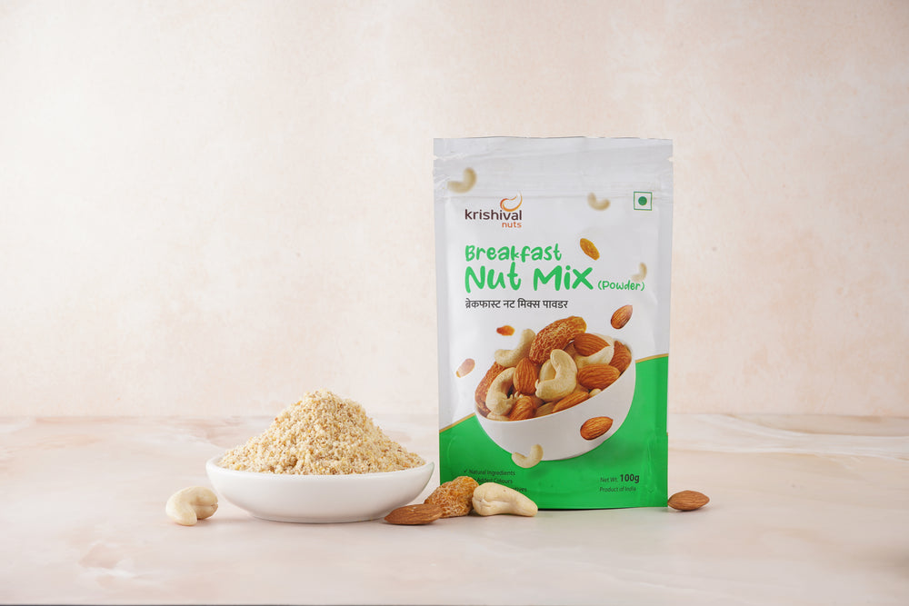 Dry Fruit Mix Powder - Buy Healthy Snacks Today | Krishival