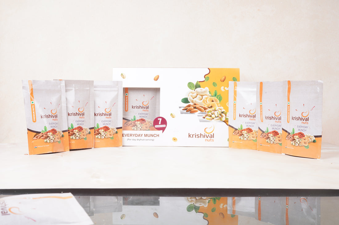 Crunchy Everyday Munch Nuts - Buy Now | Krishival