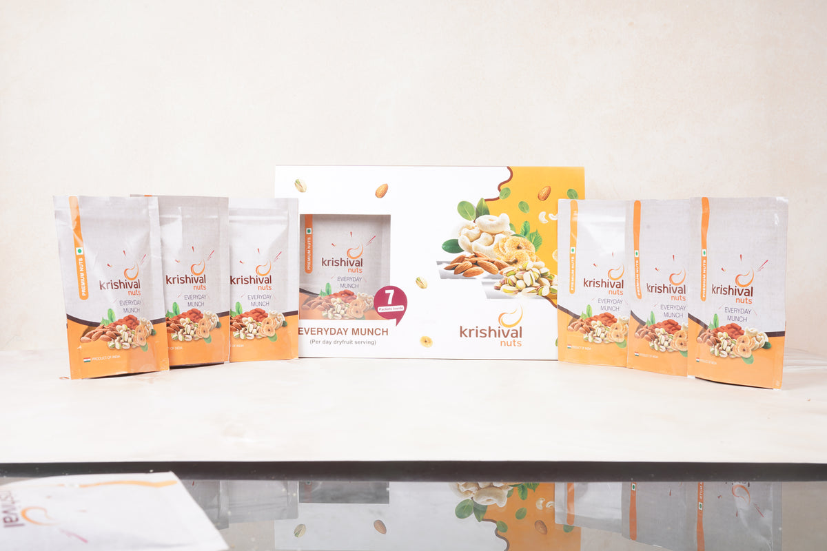 Crunchy Everyday Munch Nuts - Buy Now | Krishival