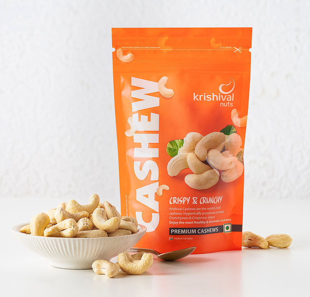 Buy Cashew 250g - Premium Quality Kaju Nuts from Krishival